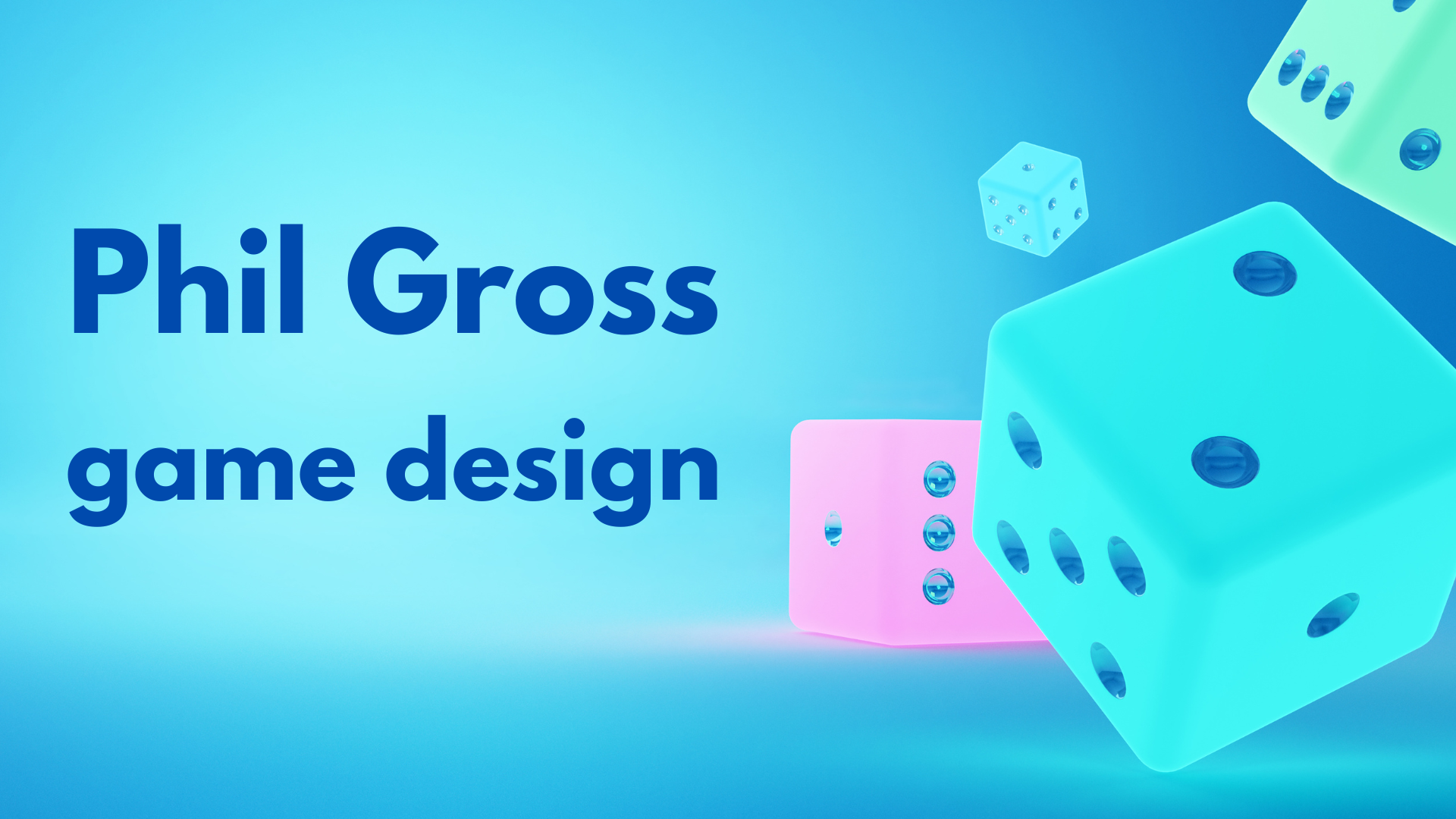 Phil Gross, Game Designer